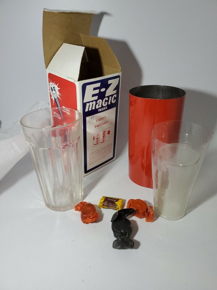 Vintage E-Z Magic The Miracle Glass Magic Trick w/original box | eBay