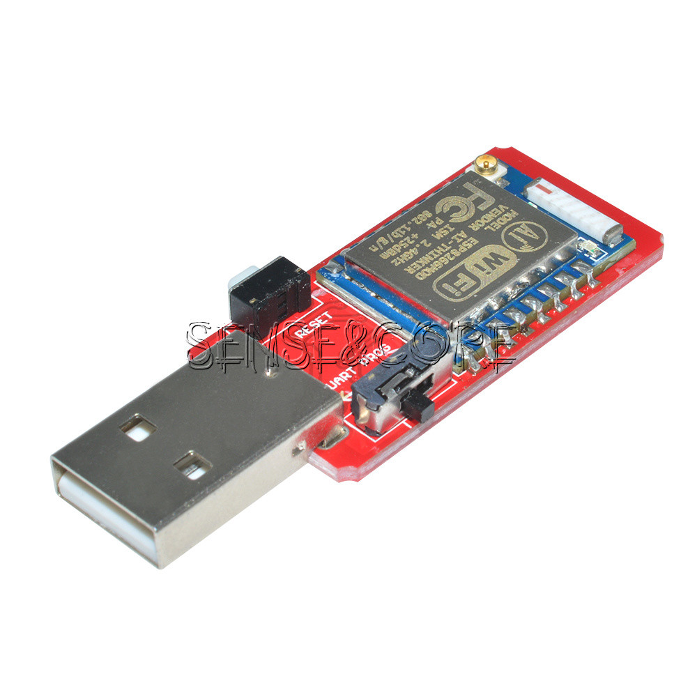 Usb To Esp8266 Esp07 Esp07 Serial Wifi Transceiver Module Builtin