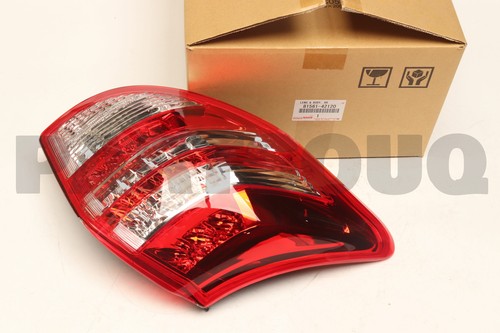 8156142120 Genuine Toyota LENS, REAR COMBINATION LAMP, LH 81561-42120 ...
