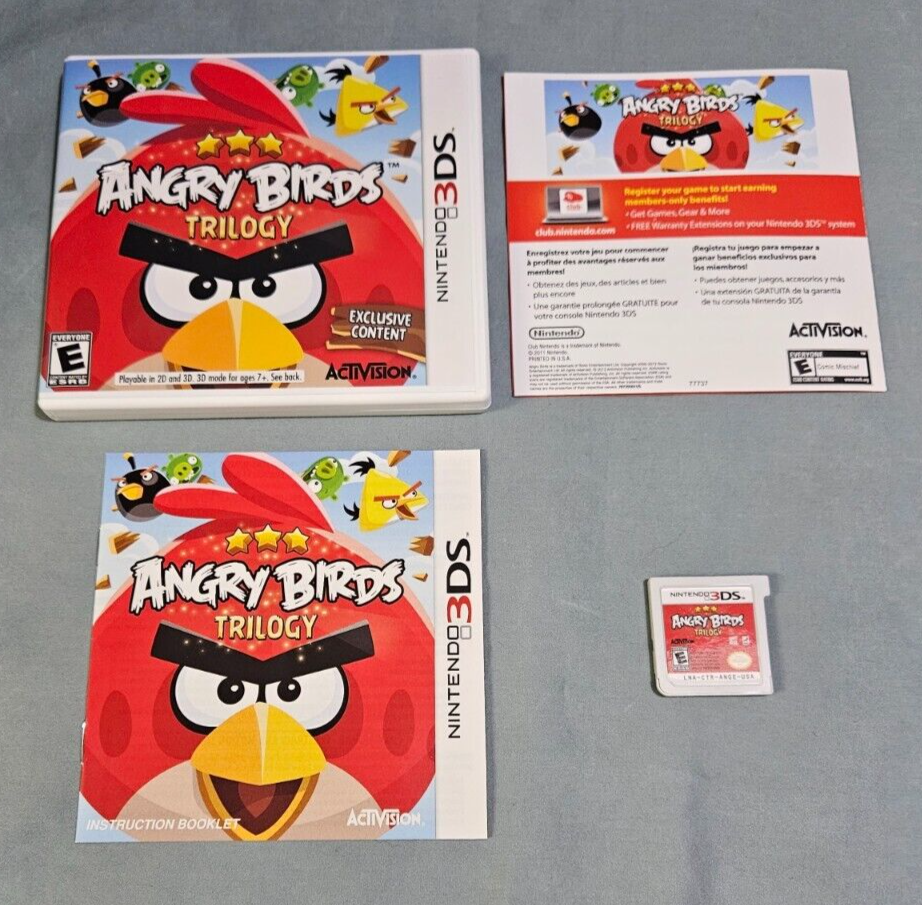 Angry Birds™ Trilogy, Nintendo 3DS games, Games👨 Descubra o universo de ...