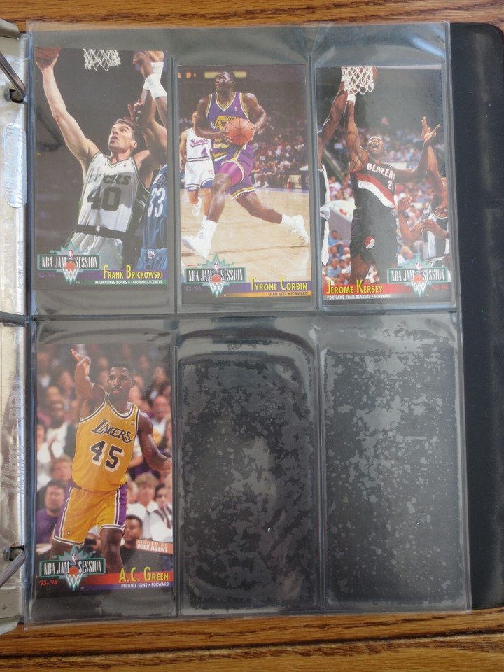 NBA Jam Session Fleer 1993-1994 Lot of 10 Trading Cards - Webber ...