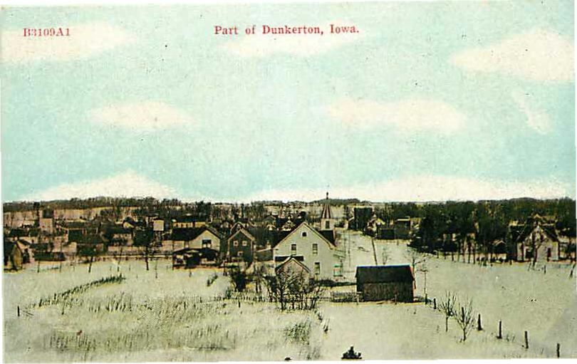Postcard View of Dunkerton, Iowa | eBay