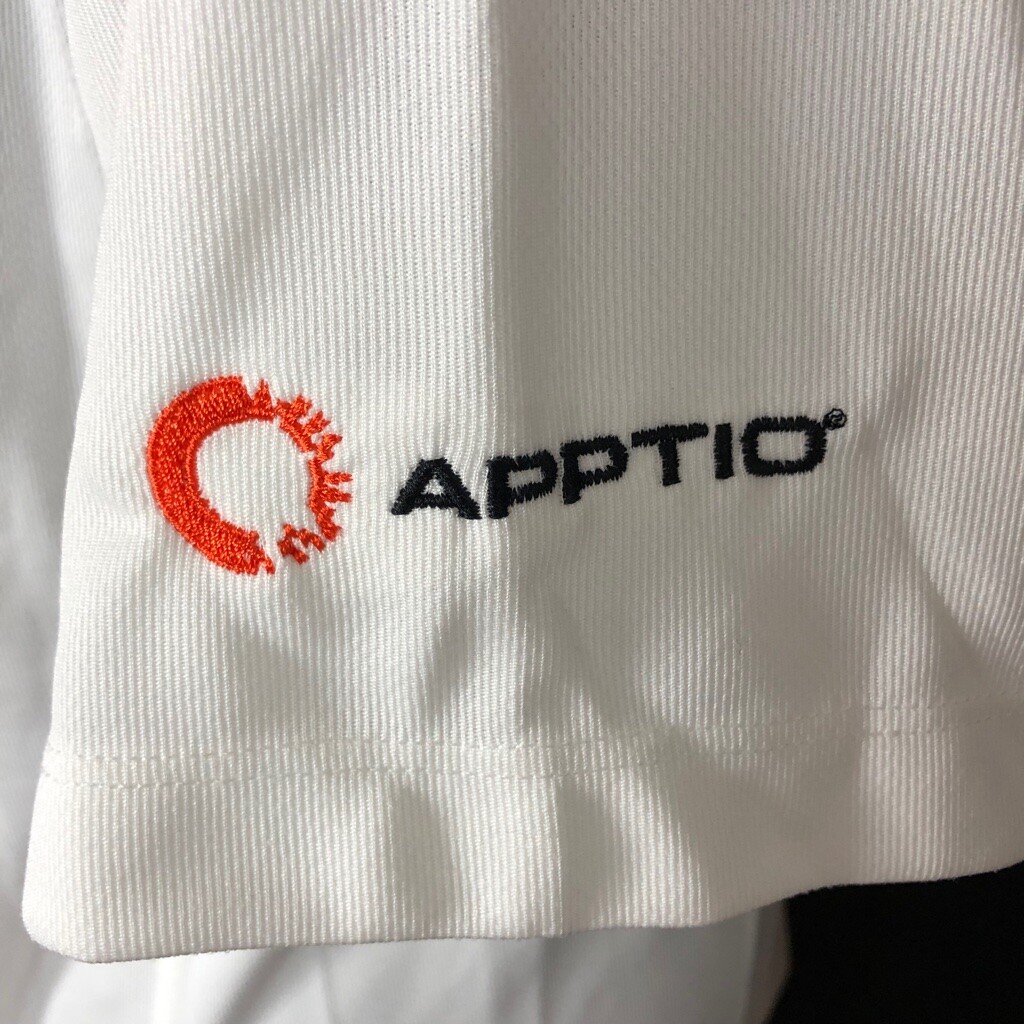 Nike Golf Dri-Fit Polo Short Sleeve Shirt Size Medium, White, Apptio ...