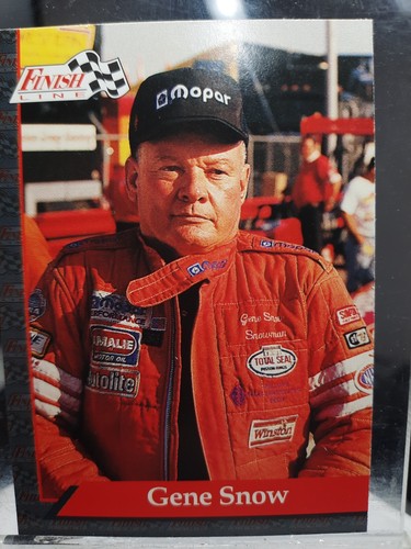 1993 Finish Line Nhra Gene Snow Trading Card #40 | eBay