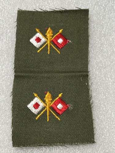 US Army Vietnam Cloth Branch Emblem Signal Corps | eBay