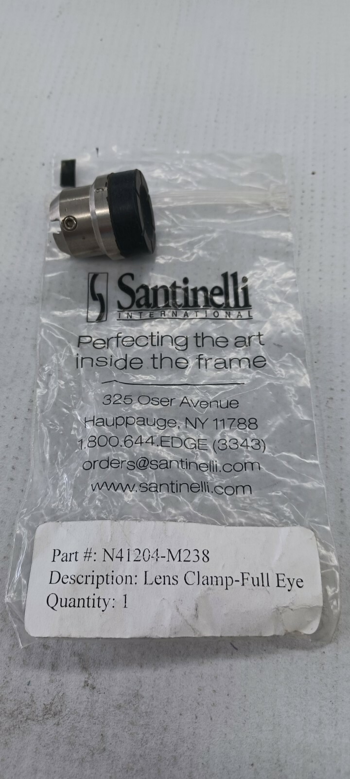 santinelli nidek 7070 edger full size clamp (chuck) new Part # N41204 ...