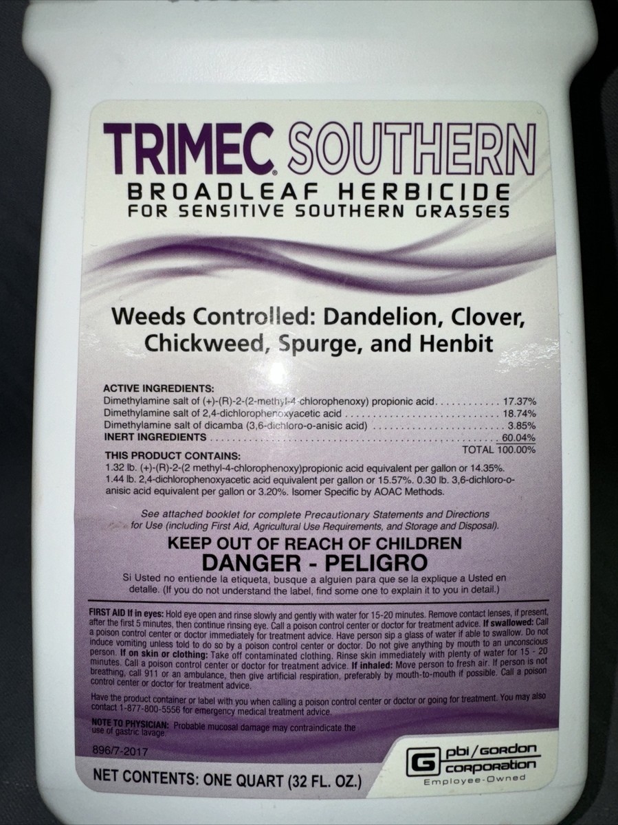 Trimec Classic Broadleaf Herbicide 1 Gallon Ebay Trimec® Encore®
