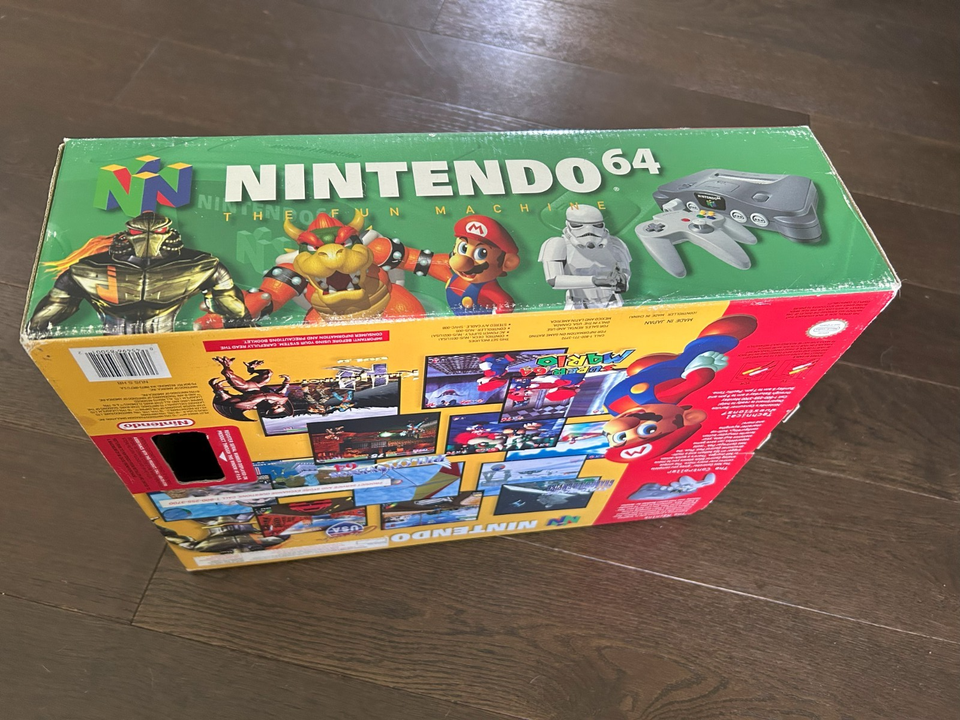 Nintendo 64 N64 Console Empty Box Only *No System or Styrofoam ...