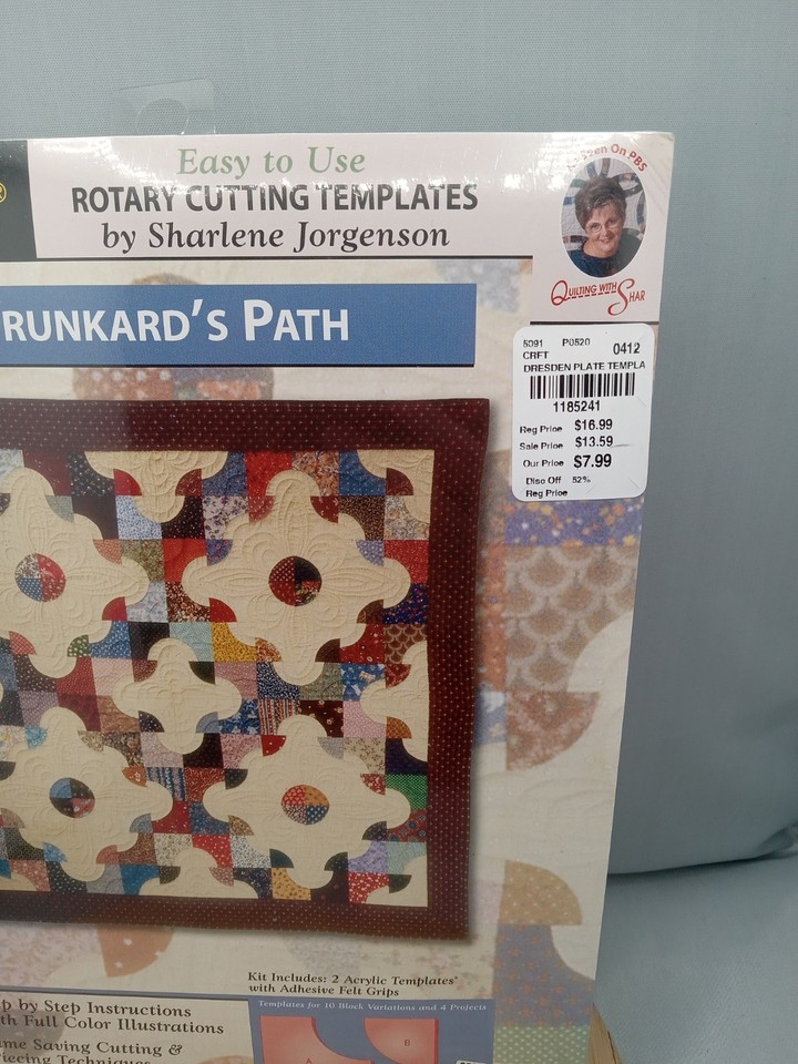 Omnigrid Drunkards Path Rotary Cutting Templates With Instructions | eBay