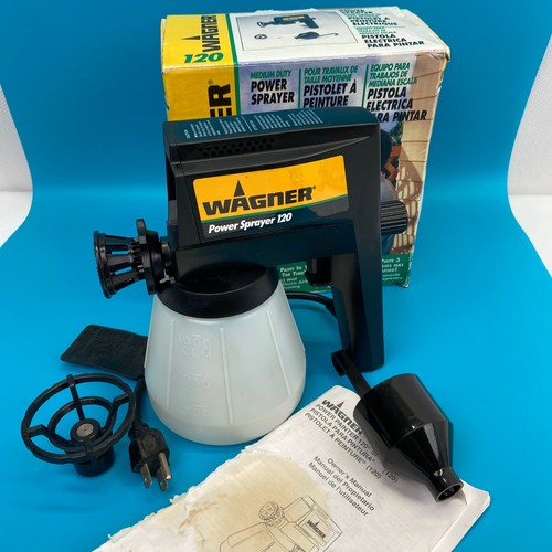 Wagner Power Painter Paint Sprayer Model 120 Kit Electric | eBay