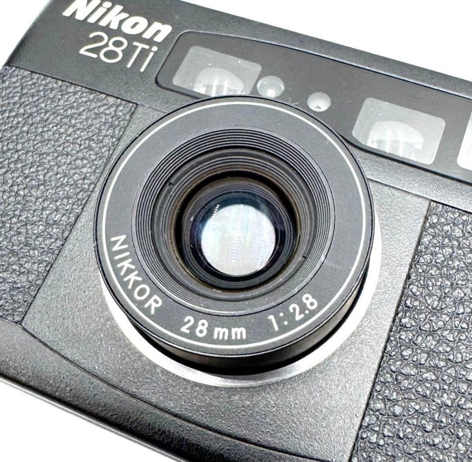 Meter Works [MINT+++] Nikon 28Ti Black 35mm Point & Shoot Film Camera ...
