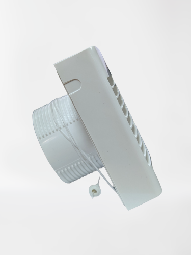 Bathroom Extractor Fan with Humidistat Pullcord & Auto Shutters 100mm ...