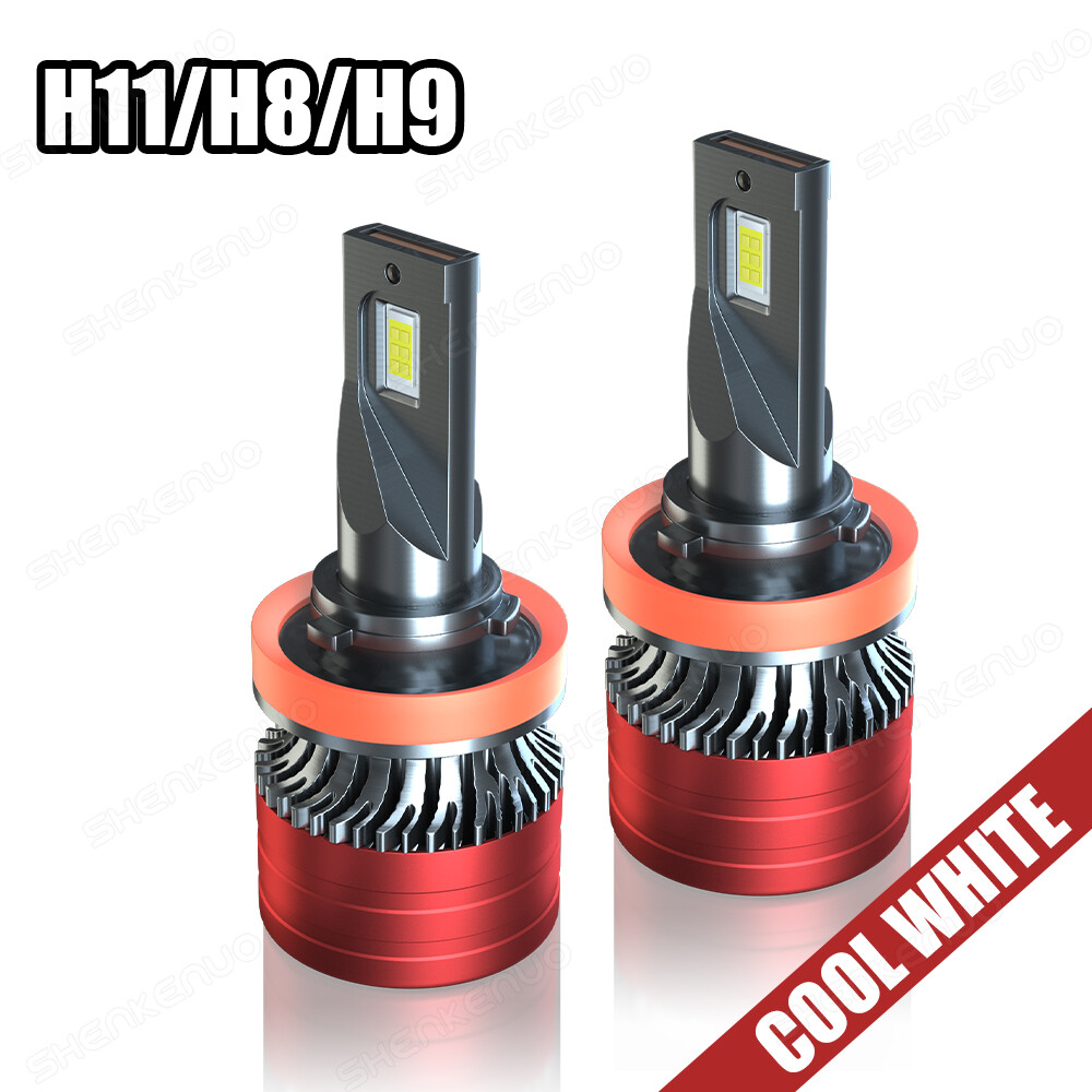 2PC H11 LED Headlight Bulb Low Beam 6000K f5 For Freightliner Cascadia ...
