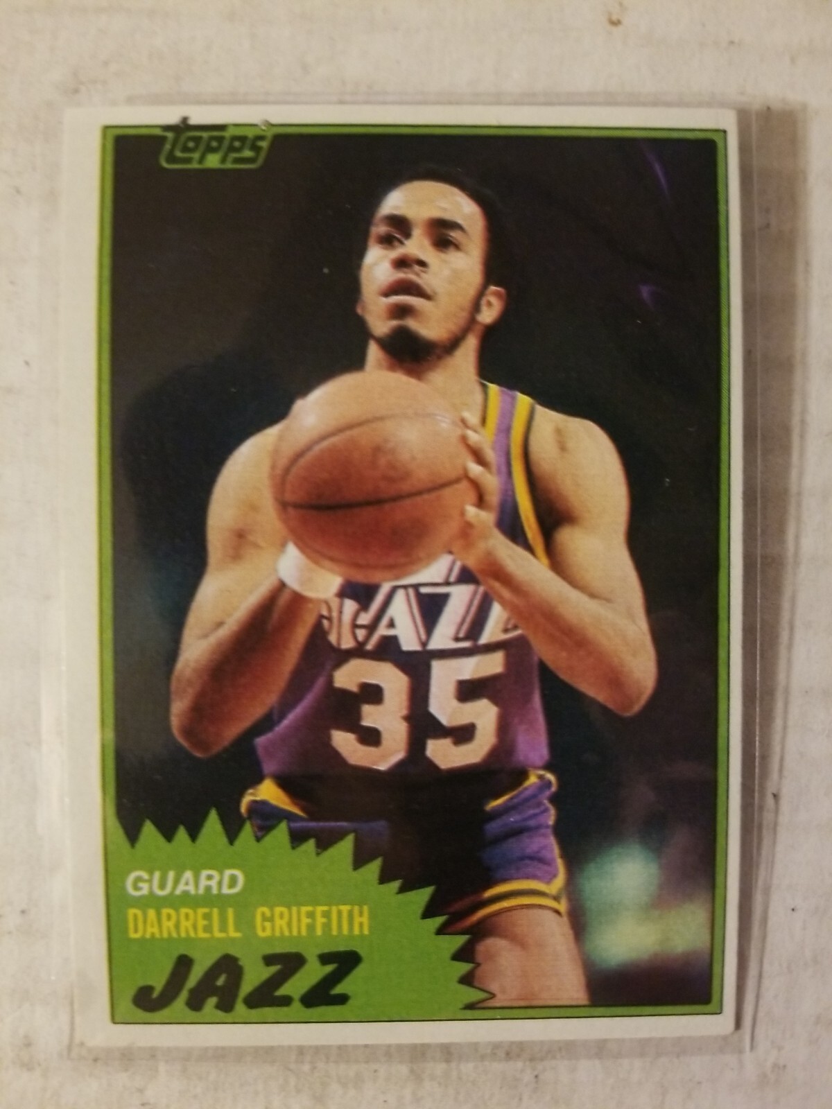 1981-82 Topps Darrell Griffith Rookie Utah Jazz #41 Near Mint + | eBay