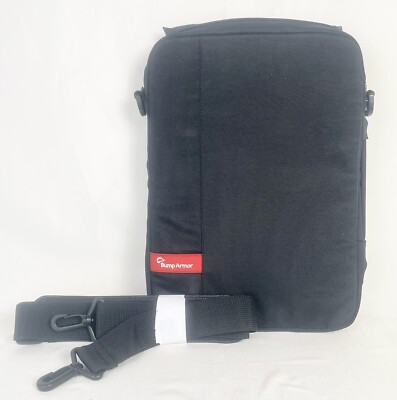 Bump Armor Tech Pro 9.5"x13" Black Case High Density Foam w/ Strap | eBay