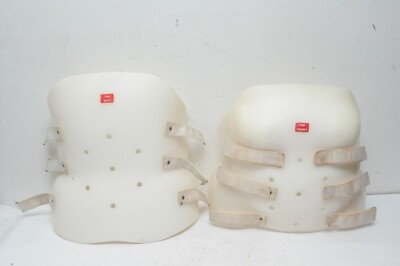 Clamshell Back Brace Orthosis Scoliosis Kyphosis Overlap White | eBay
