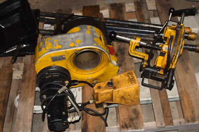 REMS 4000 UP TO 4 INCH PORTABLE POWER PIPE THREADING MACHINE THREADER ...