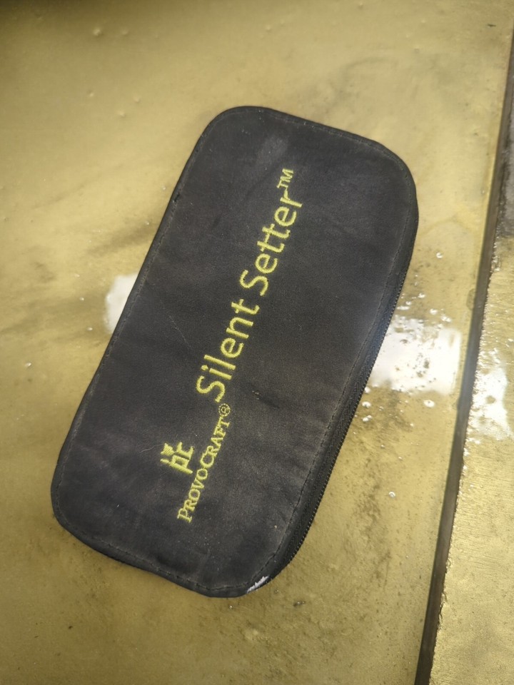 Provo Craft Zision Silent Setter Hammerless Eyelet Tool Set w/ Zip Case ...