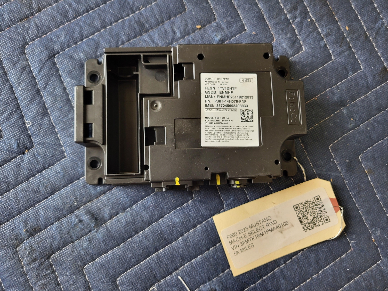 Telematics Communication Control Module 2023 Ford Mustang Mach-E PJ8T ...