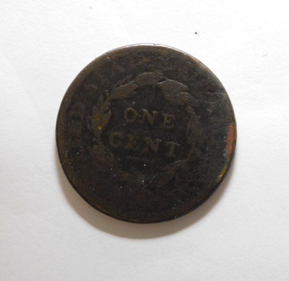 VERY SCARCE !!!!!!!!!!!!!!1809 CLASSIC HEAD LARGE CENT AG - G CHOCOLATE ...