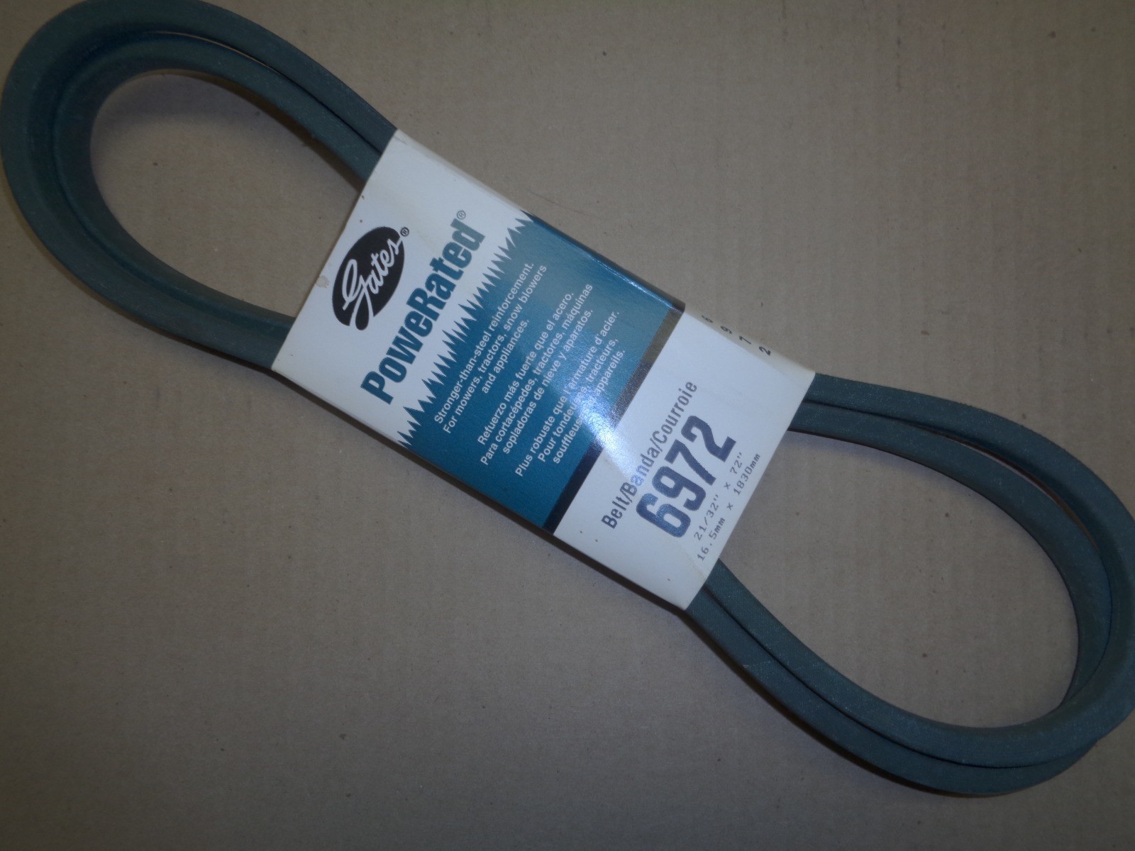 Accessory Drive Belt-FHP Medium Horse-Power V-Belt Gates 6972 for sale ...