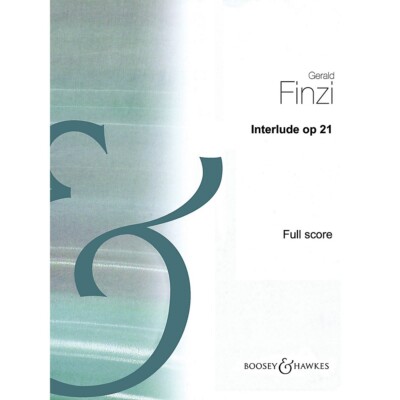 Interlude, Op 21 (Full Score) Scores/Books Series Book by Gerald Finzi | eBay