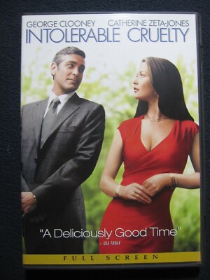 Intolerable Cruelty (Full Screen Edition) [DVD] George Clooney Zeta ...