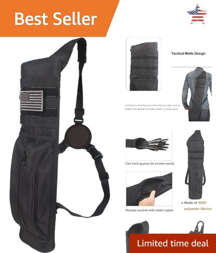 Multi-Function Arrow Quiver - Molle System Shoulder Holder for Target ...