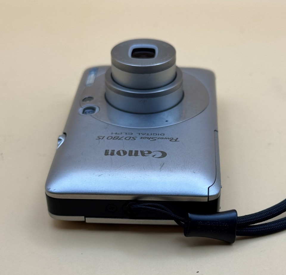 Canon PowerShot SD780 IS 12.1MP Digital ELPH Camera – Silver, Tested ...