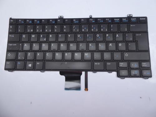 Dell Latitude E7240 Original Qwerty Dansk Layout Keyboard 0609GM #2941 ...
