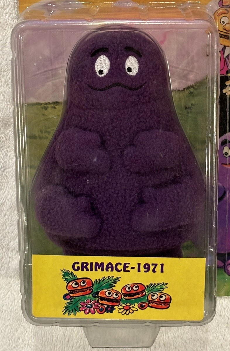 Original Grimace Mets Give McDonald's Mascot Grimace His Own Purple