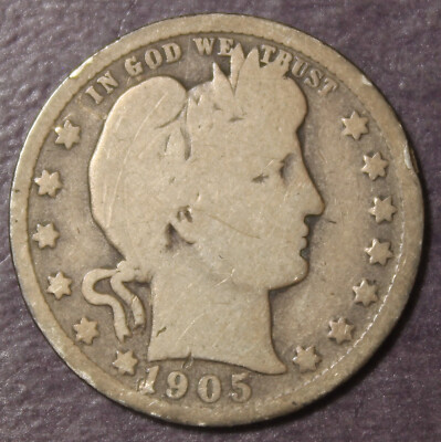 1905 O Barber Quarter Good Bargain Bin .............Lot 9626 | eBay