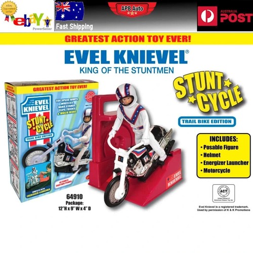 California Creations Evel Knievel Stunt Cycle: Action Toy Bike for sale ...