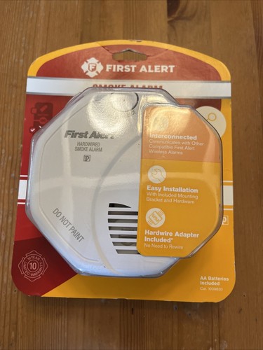 First Alert Smoke Alarm Hard-Wired w/Battery Back-up SA521CN-3ST ...