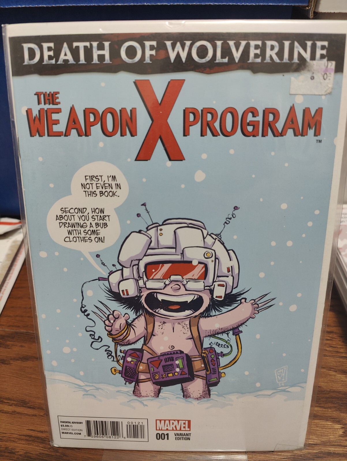 Death Of Wolverine The Weapon X Program Skottie Young Variant Marvel NM ...