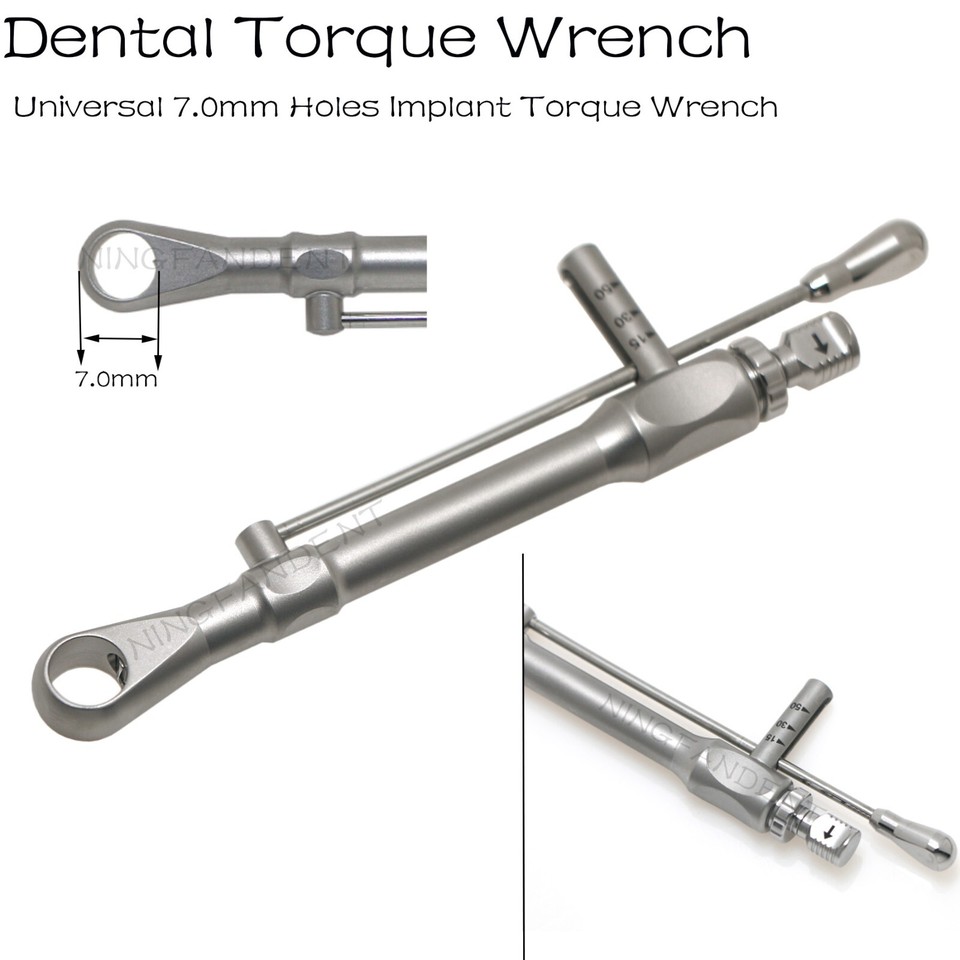 Dental Implant 3i Hiossen Driver Torque Wrench 1.2 Angle torque Hand ...