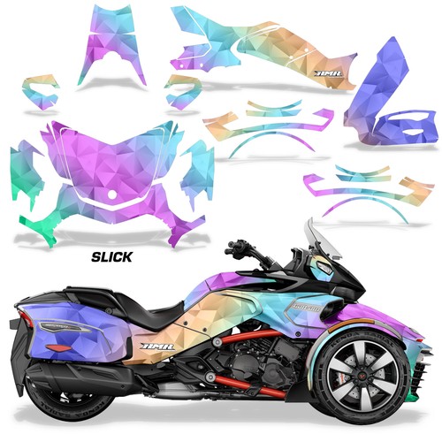 Roadster Graphics Decals Stickers For Can-Am Spyder F3-T Slick | eBay