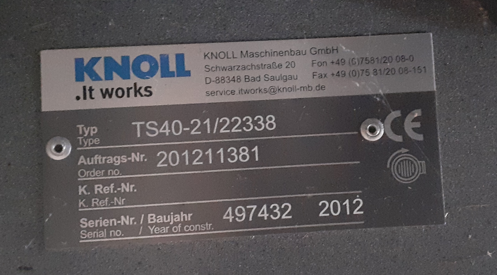 Knoll industrial coolant pump 2 BSP 2.2kW TS40-21/22338 | eBay UK