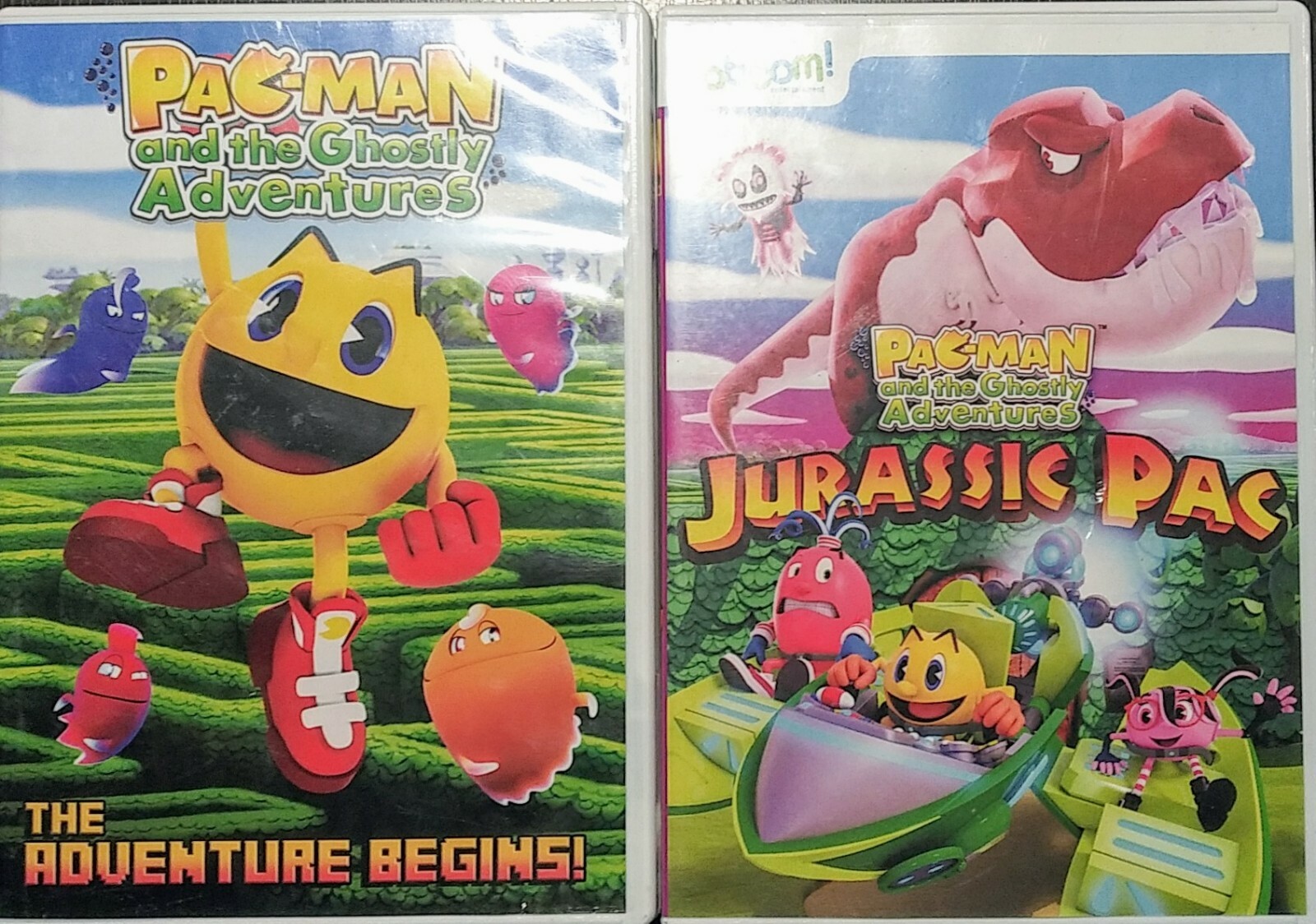 Pac-Man And The Ghostly Adventures "Jurassic Pac" & "The Adventure ...