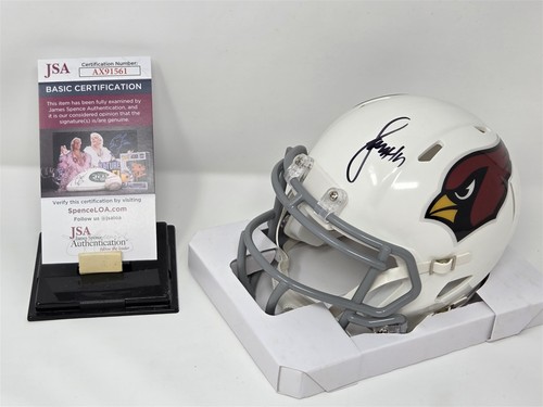 LARRY FITZGERALD signed CARDINALS mini helmet JSA COA | eBay