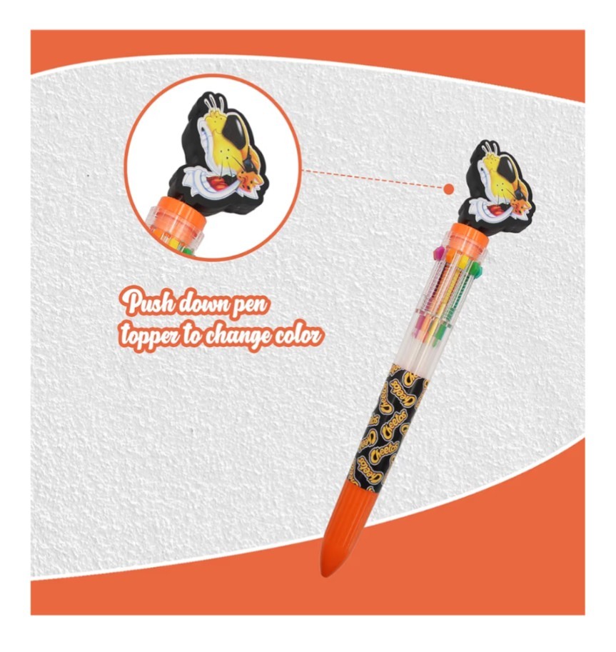 Cheeto Puffs 10 Multi-Color Ink Ball Point Pen | eBay