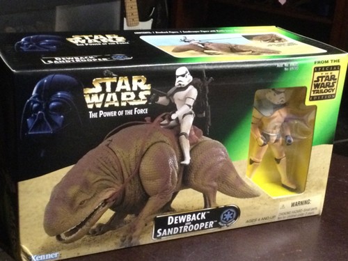 Dewback and Sandtrooper, RARE Star Wars Trilogy Special Edition Kenner ...