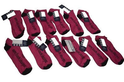 12 Aero Tech Designs CoolMax Cycling Socks Pink Unisex Ankle Bicycle ...