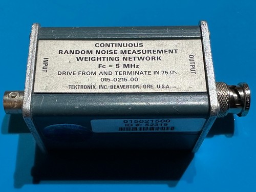 Tektronix 015-0215-00 5MHz Continuous Random Noise Measurement ...