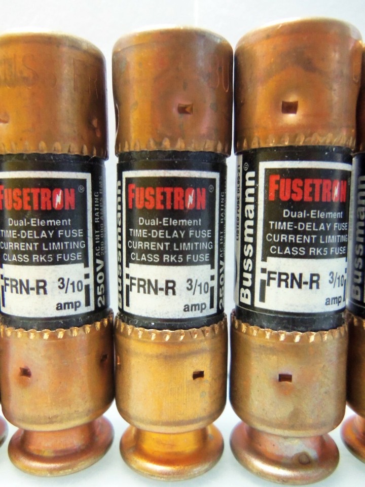Nice Lot Bussmann FRN-R-3/10 Amp Fuses Class RK5 250 Volts | eBay