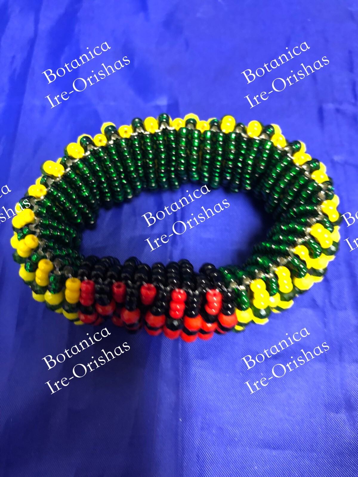 Ide Ilde de Orula con Elegua Eleggua en cristal glass fino religion ...