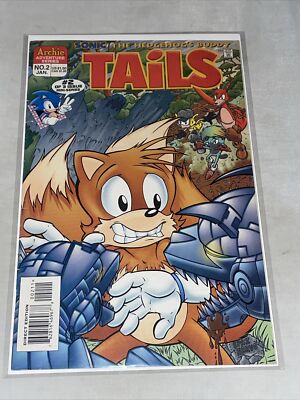 Sonic the Hedgehog's Buddy Tails #2 (1995) Archie Adventure VF/NM or ...