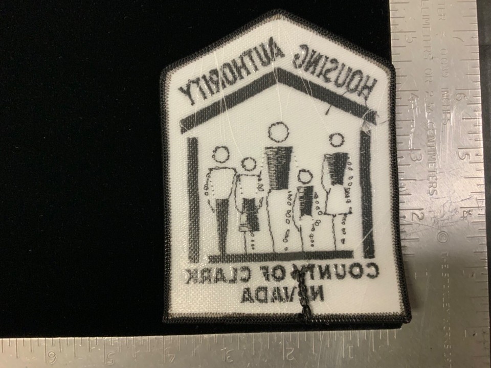 Vintage Housing Authority of Clark County Las Vegas Security Patch | eBay