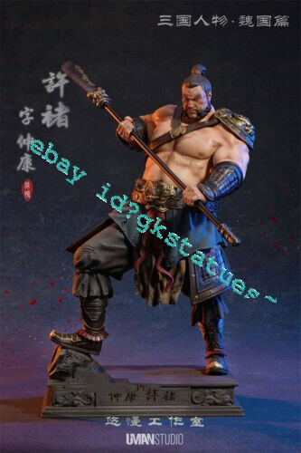 UMAN Studio Three Kingdoms XuChu Resin Statue 1/6 Scale In Stock H37cm ...