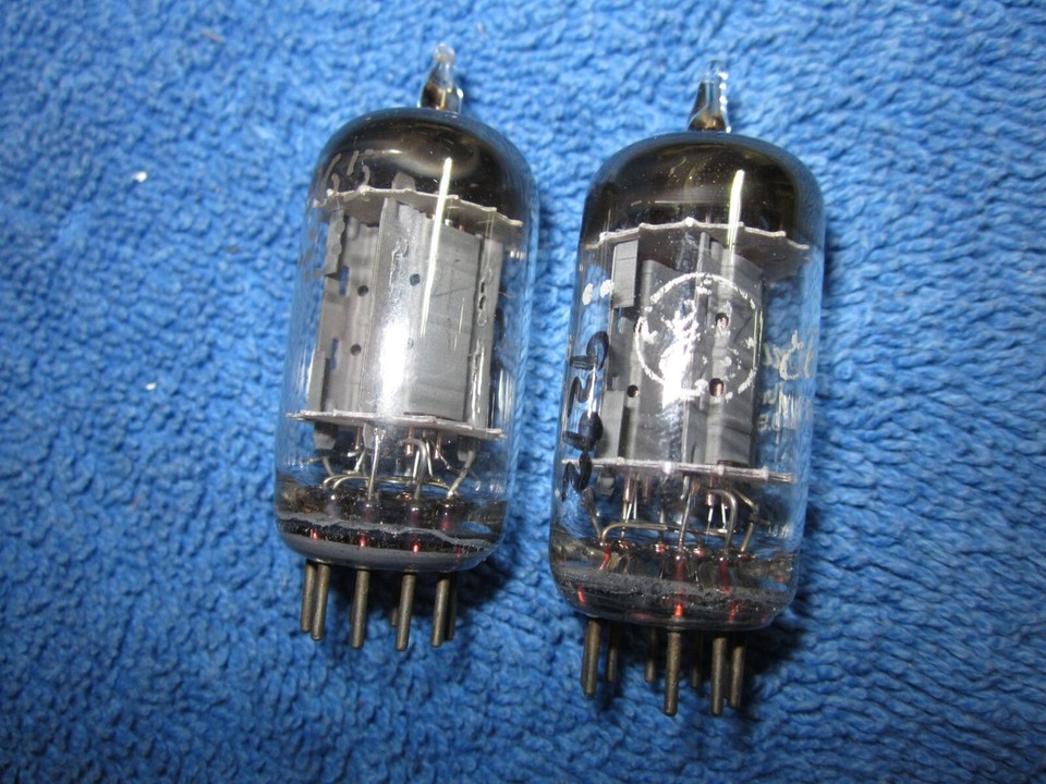 Matched Pair 5965 Tubes by GE Test STRONG 12AV7 | eBay